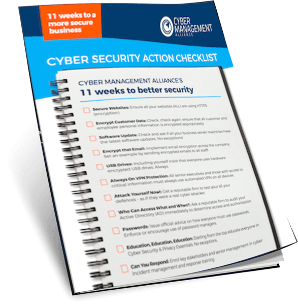 Cyber Security Improvement Checklist for SME Cyber Security Improvement Checklist for SME